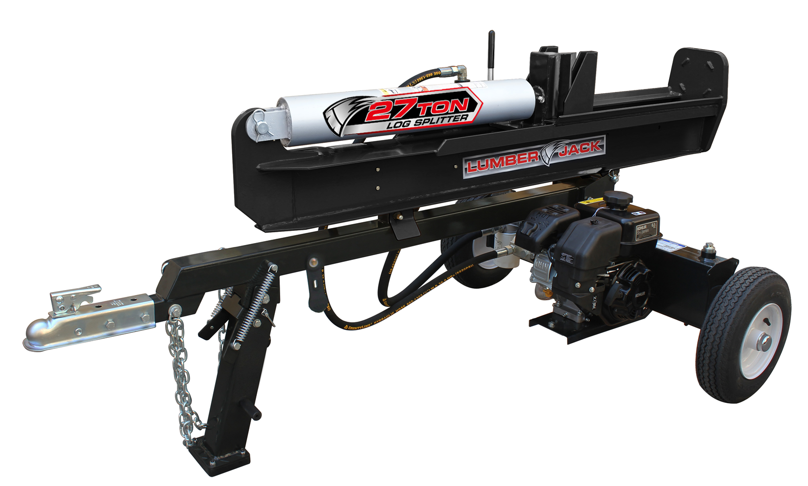 Lumber Jack™ 27-Ton Gas Log Splitter Kohler Engine (YTL-007-995) – Wood Splitters Direct
