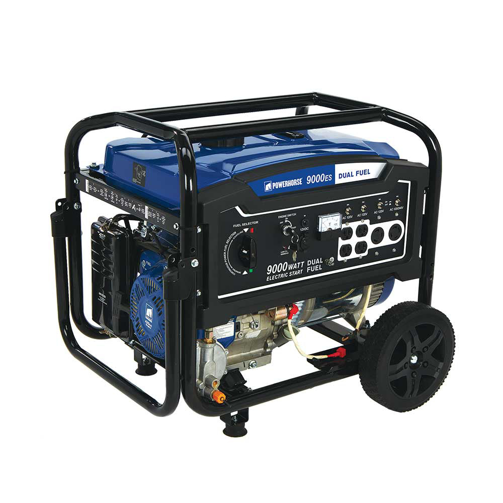Powerhorse Portable Generator — 9000 Surge Watts, 7250 Rated Watts Ele ...