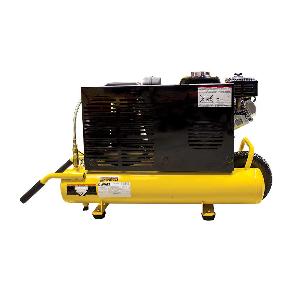 DeWalt 5.5-HP Honda 8-Gallon (Belt Drive) Wheelbarrow Air Compressor(D ...