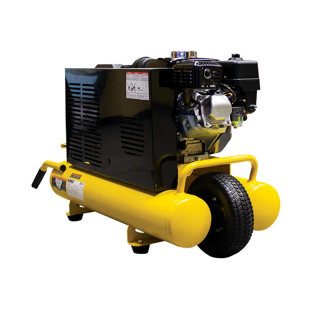 DeWalt 5.5-HP Honda 8-Gallon (Belt Drive) Wheelbarrow Air Compressor(D ...
