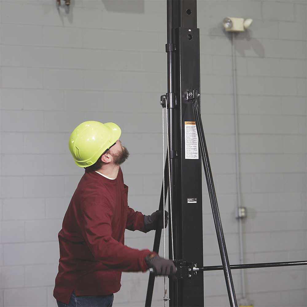 Bannon Adjustable Gantry Crane 2,000-lb. Capacity (57023) – Wood Splitters Direct