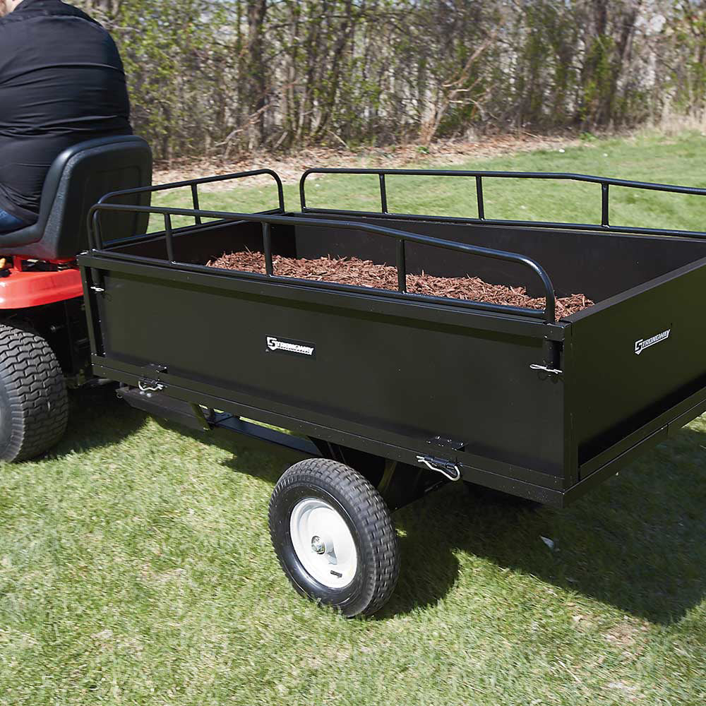 Strongway® Steel ATV Trailer - 1,200-Lb. Capacity - 18 Cubic Foot Trai ...