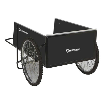 Strongway® Garden Cart — 400-lb. Capacity - 14 Cubic Foot Trailer (464 ...