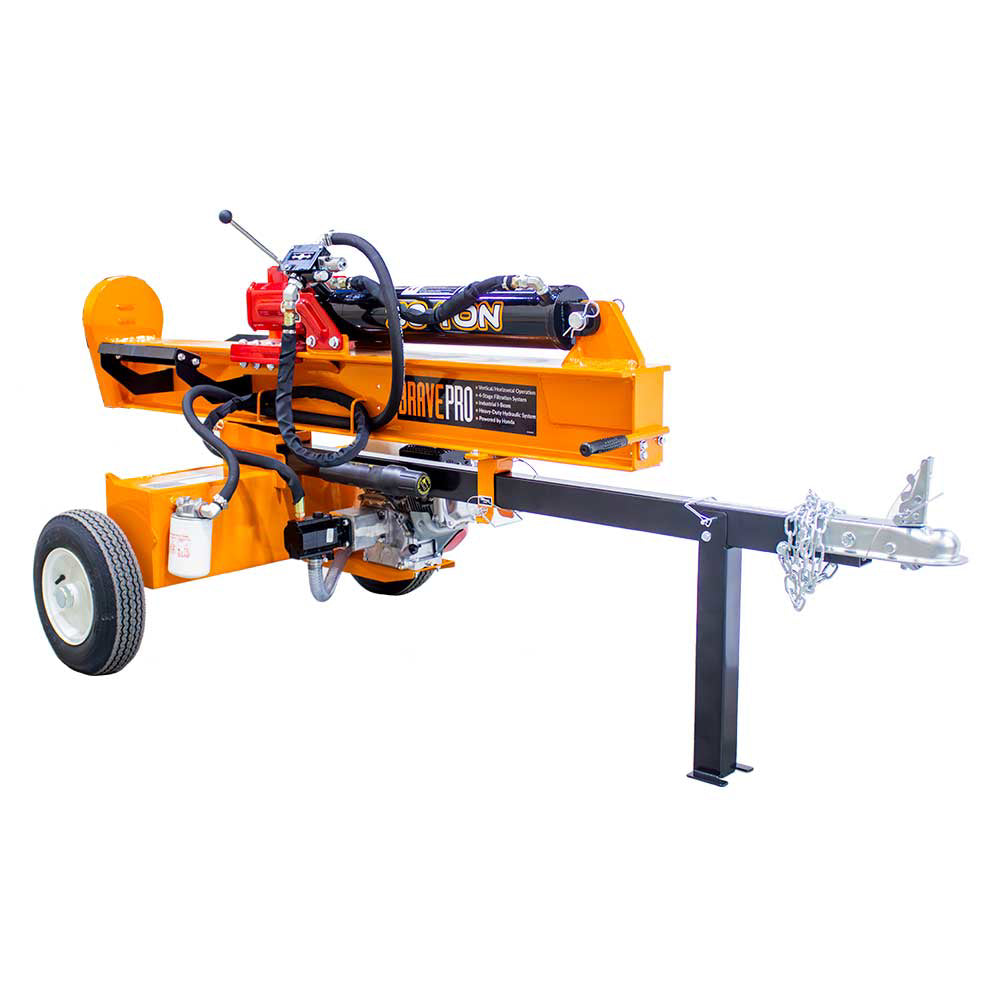Brave 30-Ton Horizontal / Vertical Log Splitter Honda GX200 VH1730GX ...