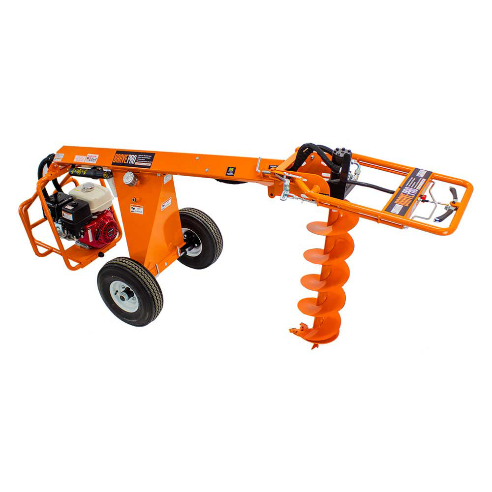 BravePro Towable Earth Auger Honda GX390 Engine (BRPA385H) – Wood ...