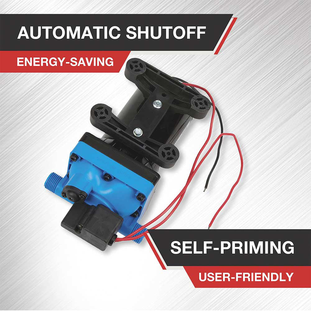 NorthStar® 12 Volt On-Demand RV Potable Water Pump — 3.0 GPM (157103 ...