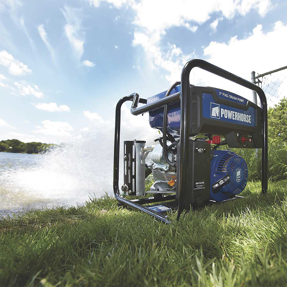 Powerhorse® Full Trash 2" Water Pump Extended Run 183 GPM (750126 ...
