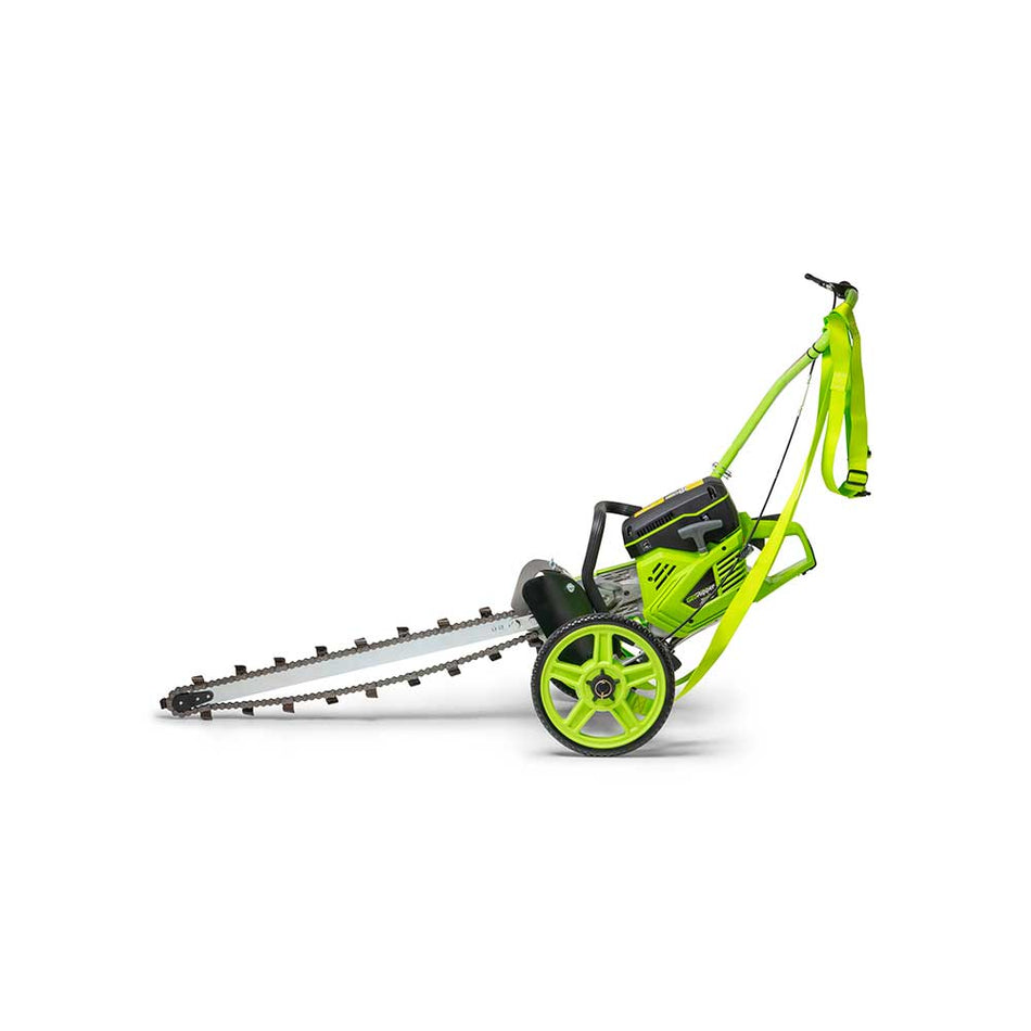 MiniTrencher™ GeoRipper 4.7HP 2-Stroke Engine 27-In. Max. Depth Mini T ...