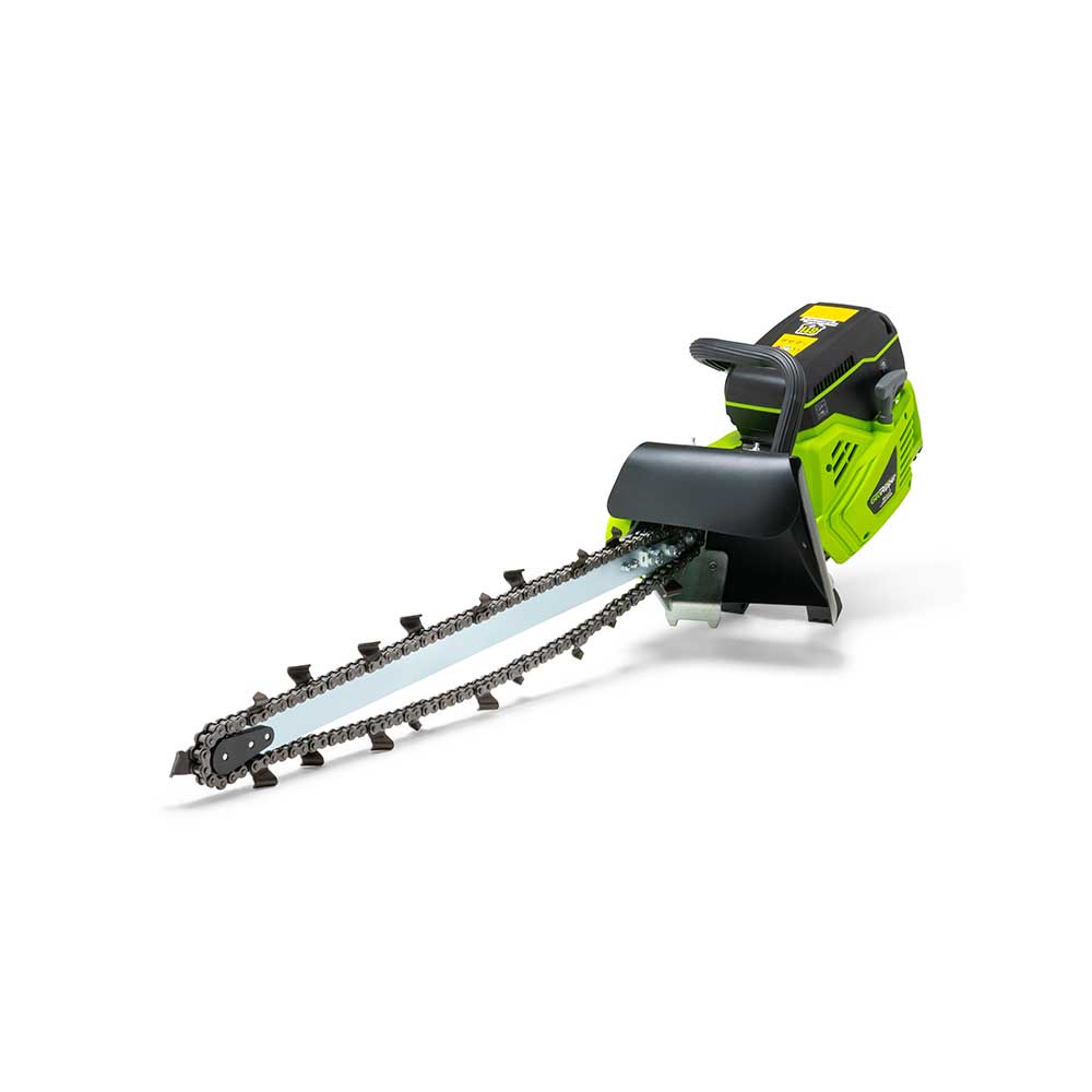 MiniTrencher™ GeoRipper 4.7HP 2-Stroke Engine 27-In. Max. Depth Mini T ...