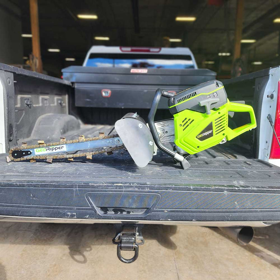 MiniTrencher™ GeoRipper 4.7HP 2-Stroke Engine 27-In. Max. Depth Mini T ...