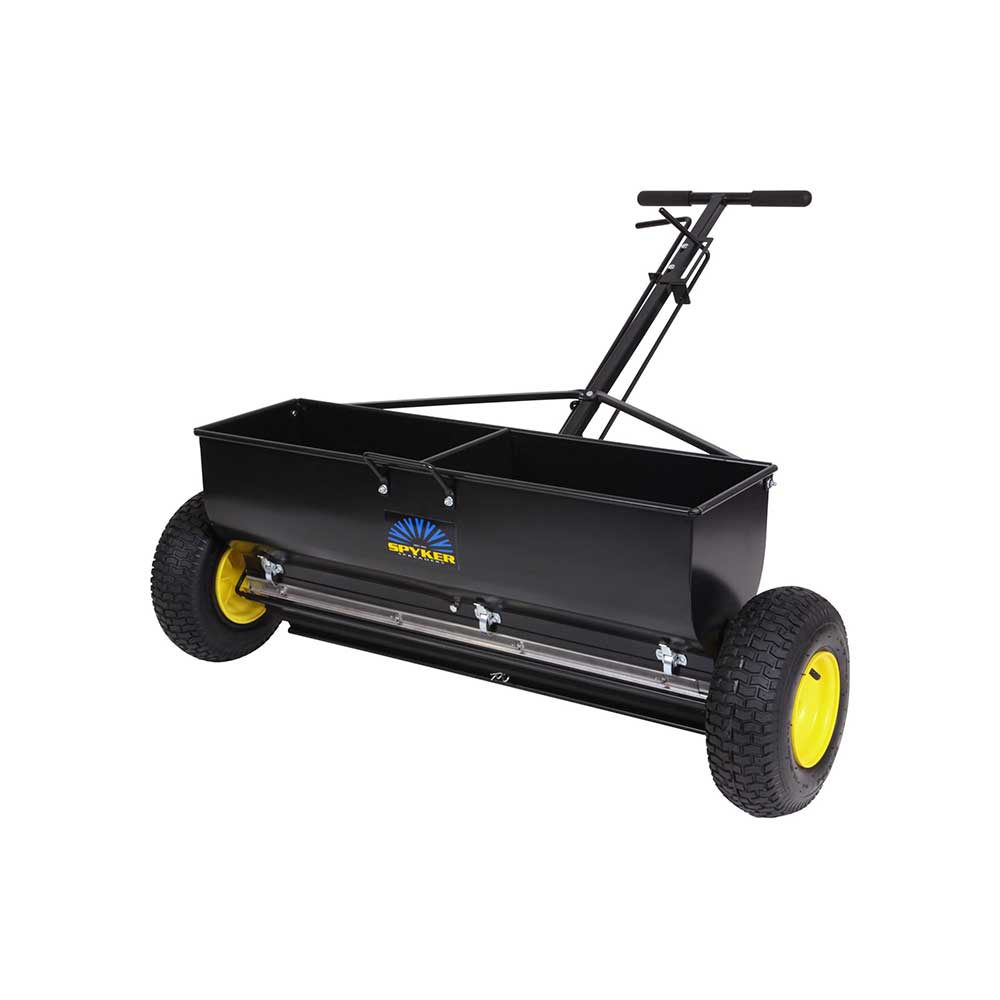 Spyker™ Commercial Drop Spreader 120 Lb. Capacity (P70-12010) – Wood ...