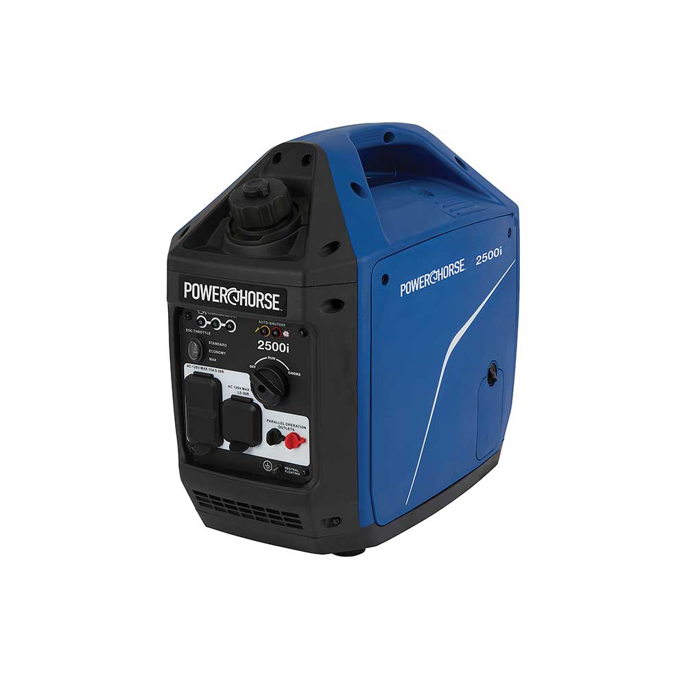 Powerhorse Inverter Generator, 2500 Surge Watts, 1800 Rated Watts (607 ...
