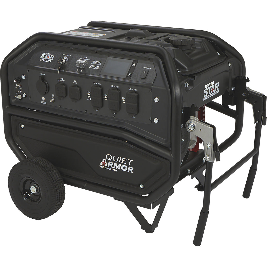 NorthStar® Commercial Grade Generator 8000 Surge Watts, 6600 Rated Wat ...