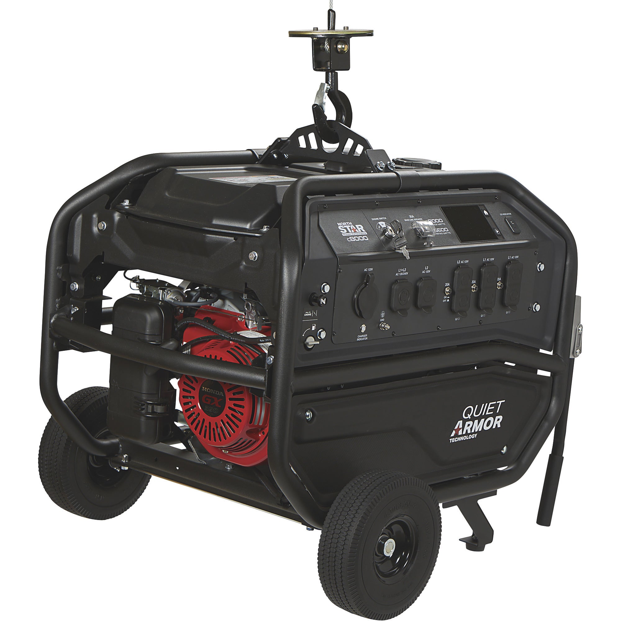 NorthStar® Commercial Grade Generator 8000 Surge Watts, 6600 Rated Wat ...