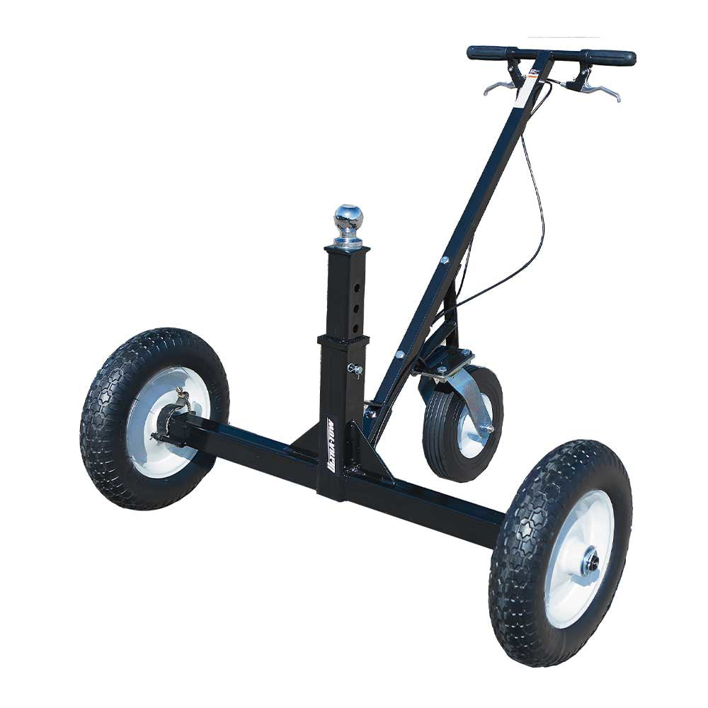 Ultra-Tow Heavy-Duty Adjustable Trailer Dolly with Brake 1000-Lb. Cap ...