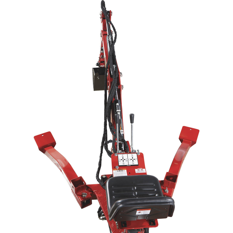 NorTrac® Towable Backhoe Trencher - 15 HP - 3-Tooth Digging Bucket (98 ...