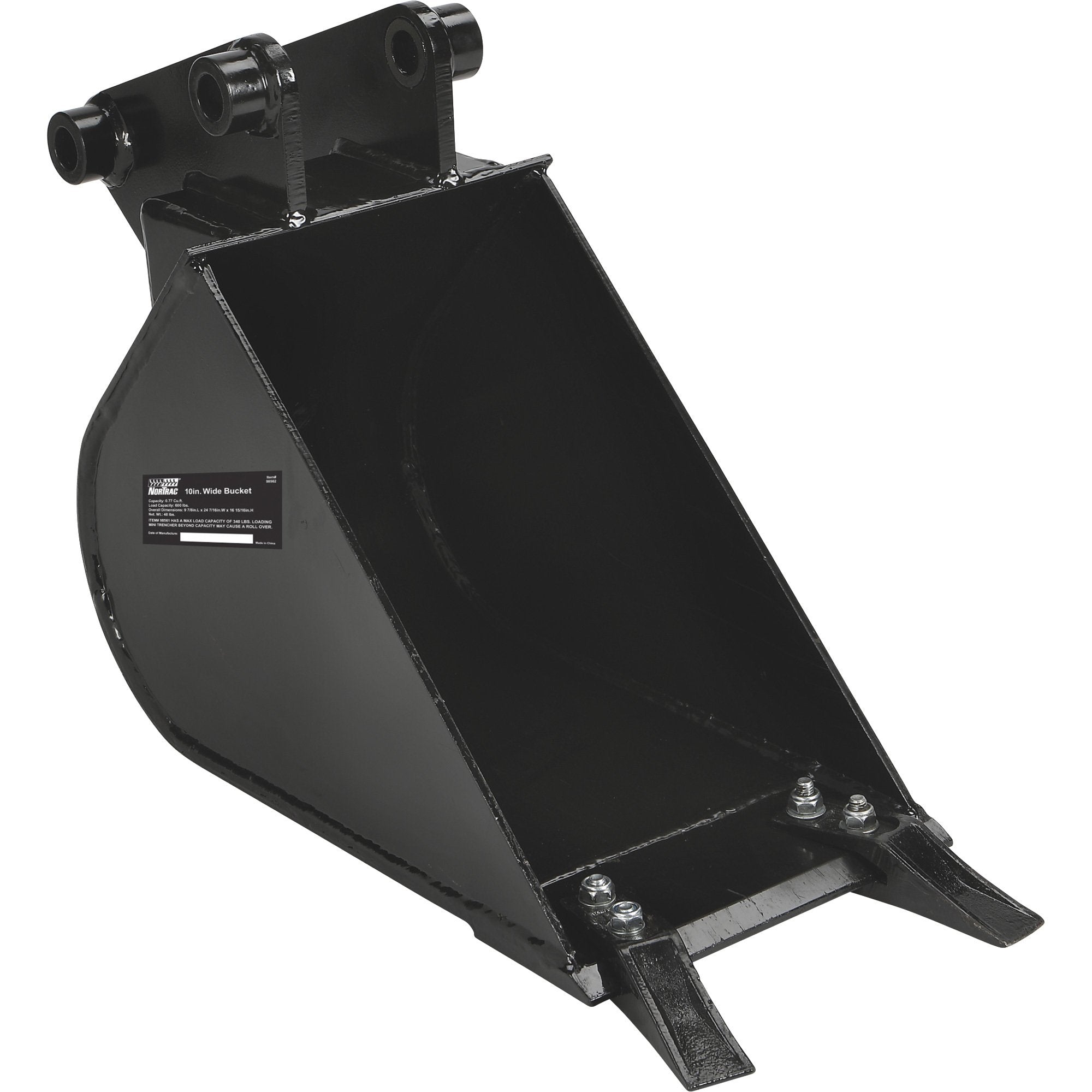 NorTrac® Trencher Bucket 10in (98562) – Wood Splitter Direct