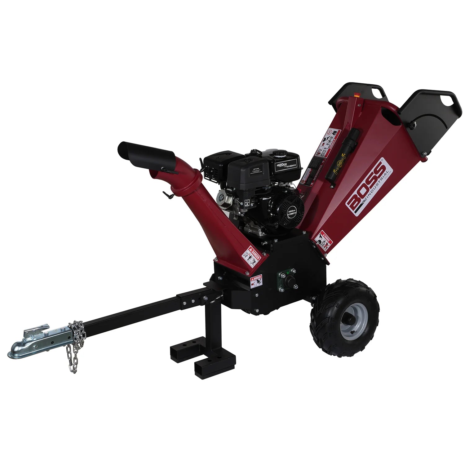 Boss Industrial 5" 14 HP Wood Chipper Shredder(CGR50) – Wood Splitters ...