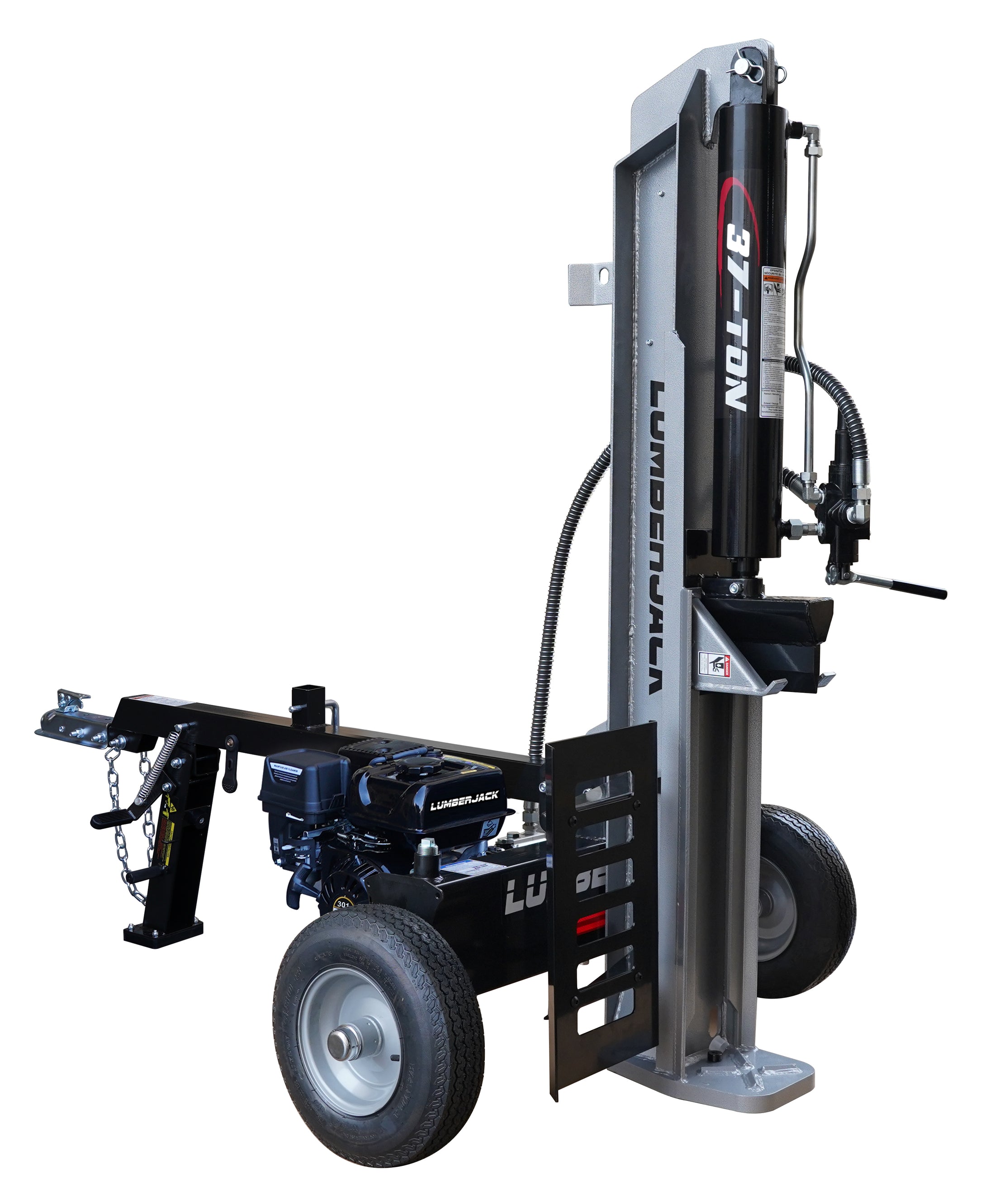 Lumber Jack 37-Ton Gas Log Splitter 208cc OHV Engine (YTL-050-494 ...