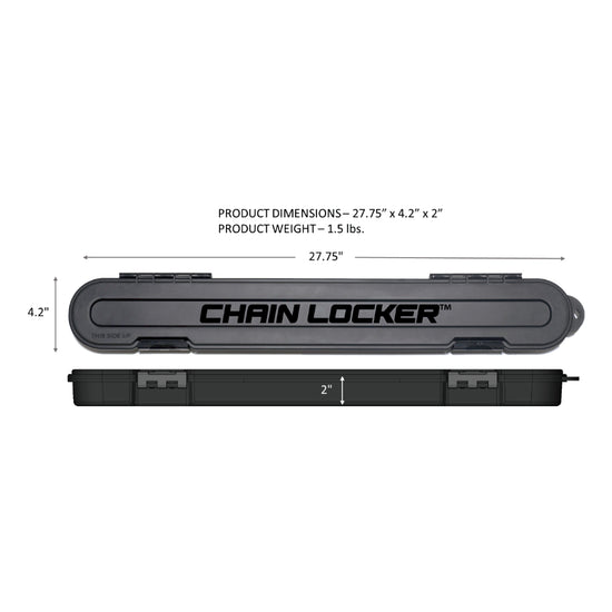 Chain Locker Original Series Chain Storage Case Gray (GWG311487) – Wood ...