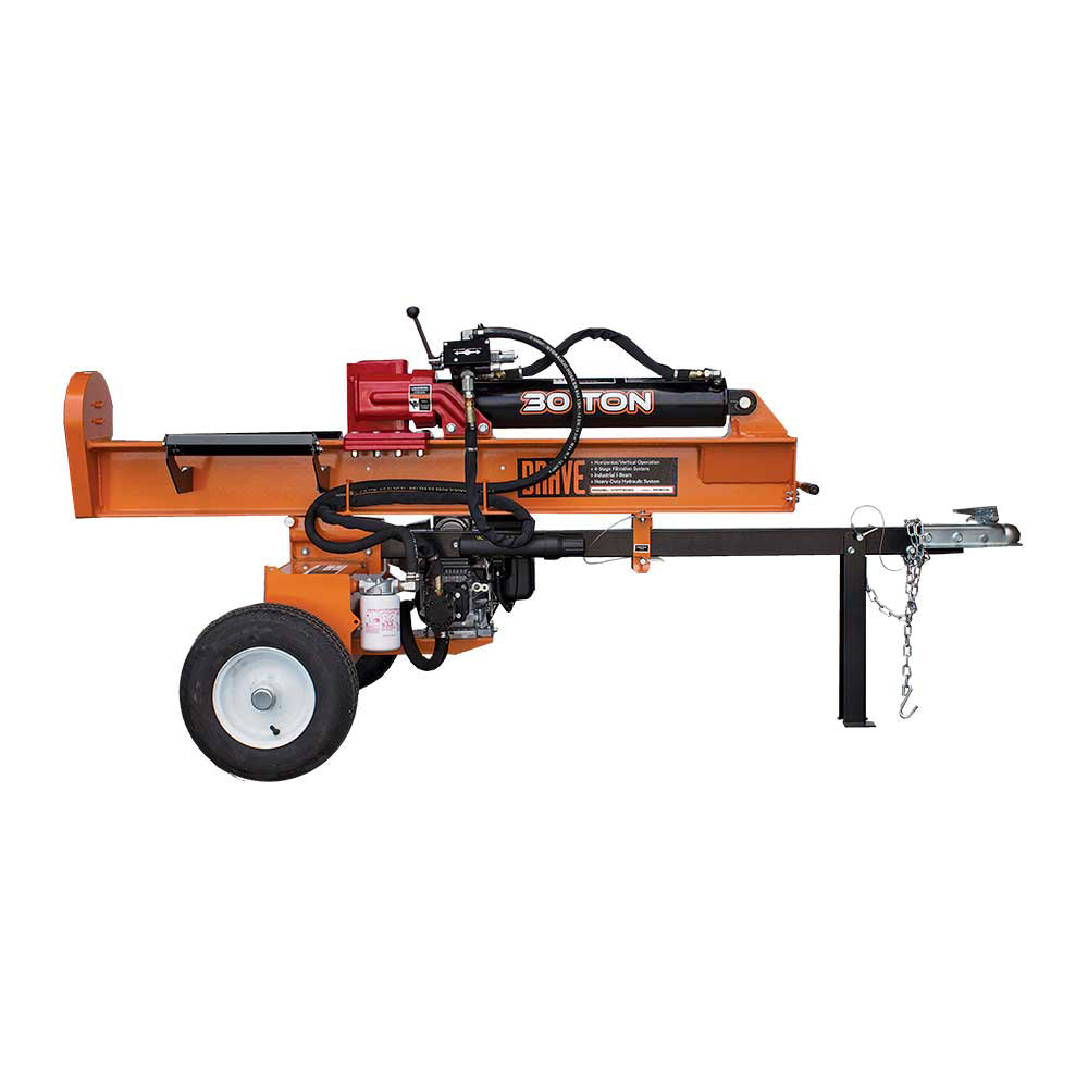 Brave 30-Ton Horizontal / Vertical Log Splitter VH1730GC – Wood ...