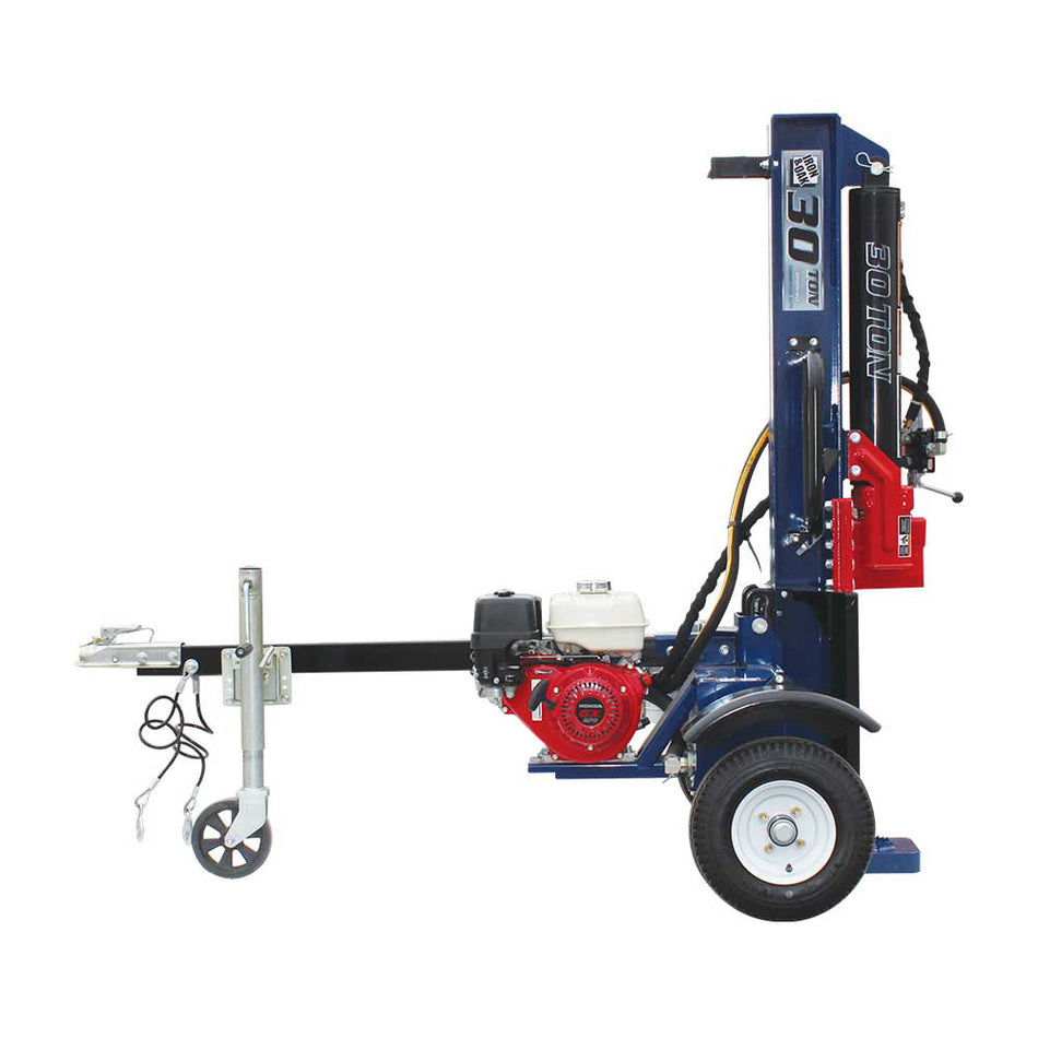 Iron Oak 30 Ton Vertical Horizontal Log Splitter Torsion Axle ...