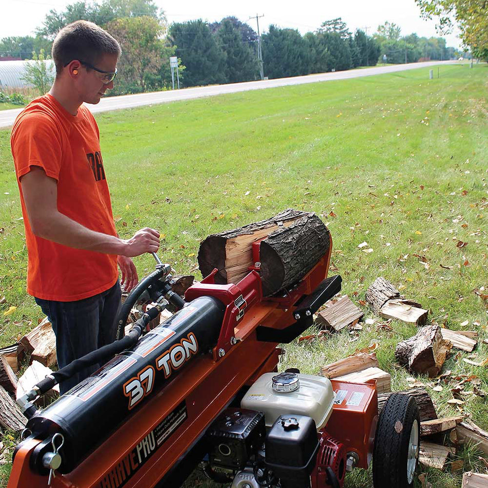 Brave 37-Ton Horizontal / Vertical Log Splitter VH1737GX – Wood ...