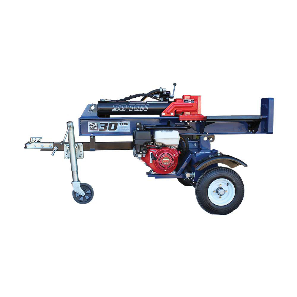 Iron Oak 30 Ton Vertical Horizontal Log Splitter Torsion Axle ...