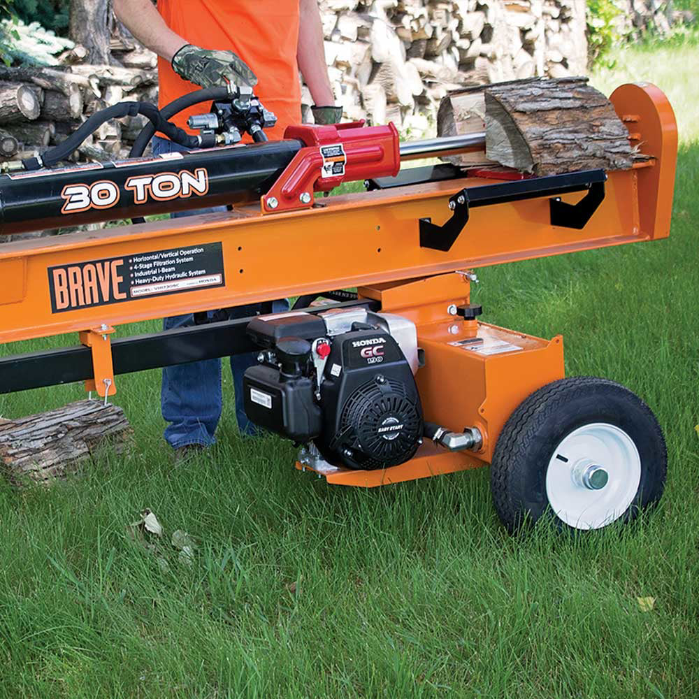 Brave 30-Ton Horizontal / Vertical Log Splitter VH1730GC – Wood ...