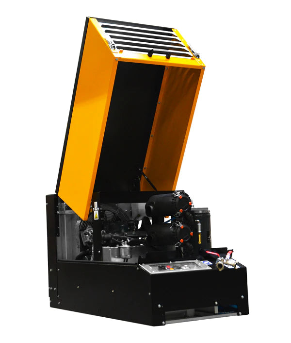 EMAX Stationary 115 CFM 24HP Diesel Compressor (EDS115ST.EMA) – Wood ...