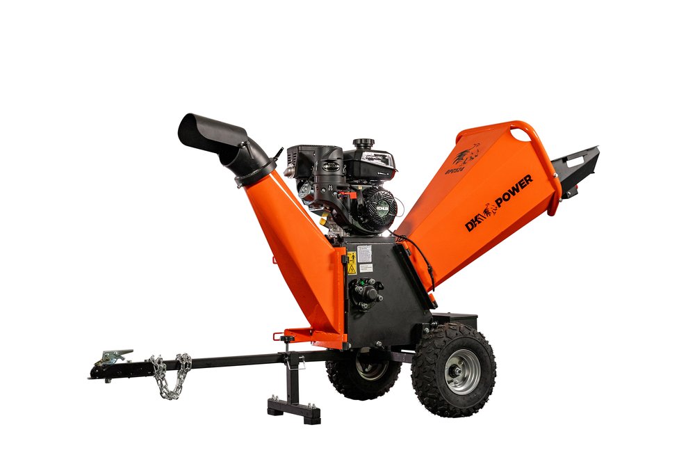 DK2 5 Inch Kinetic 9.5 HP Gas Powered Wood Chipper (OPC525) – Wood ...