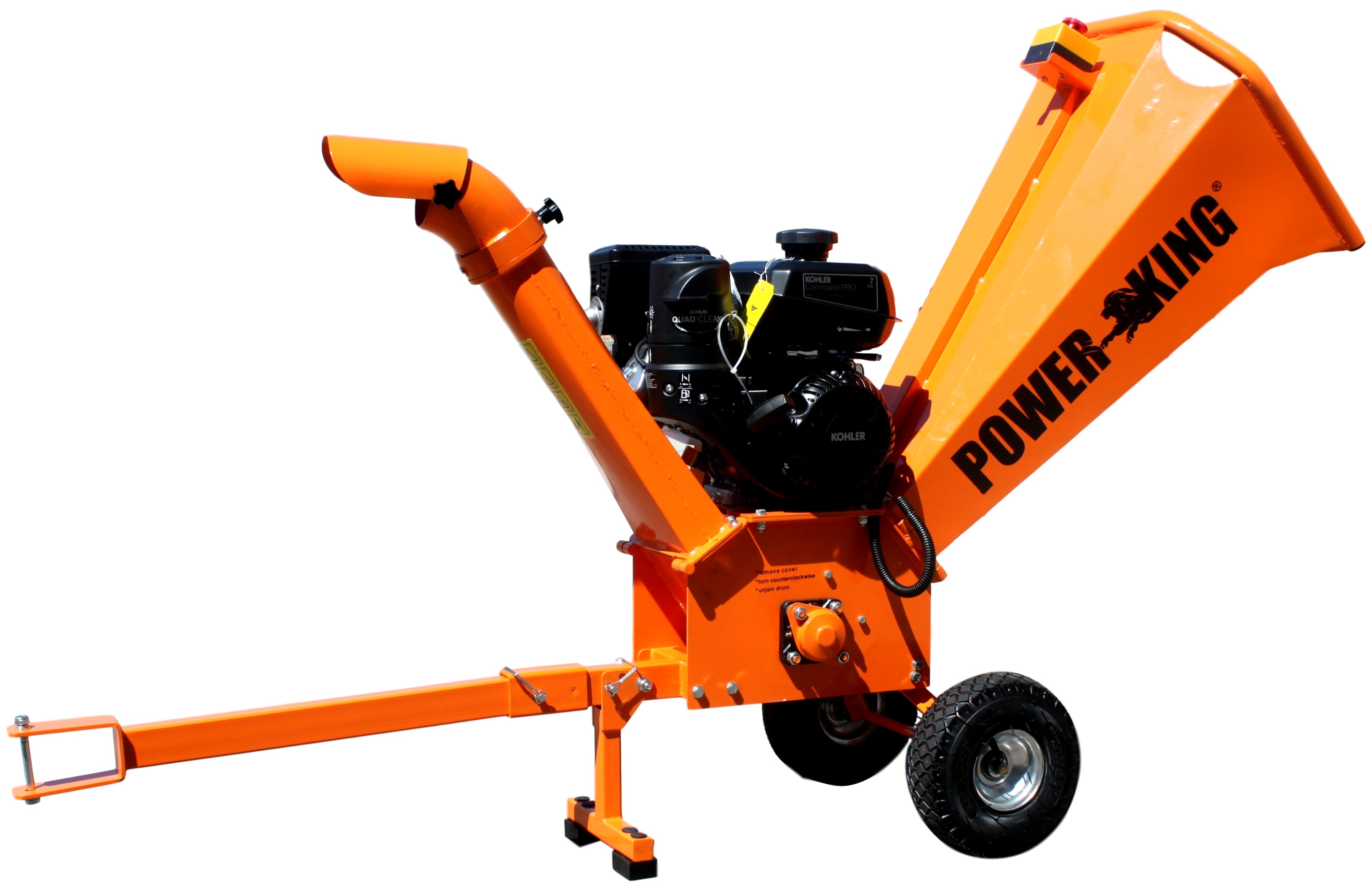 PowerKing 3" 7 HP Kohler Wood Chipper Shredder (PK0913) – Wood ...