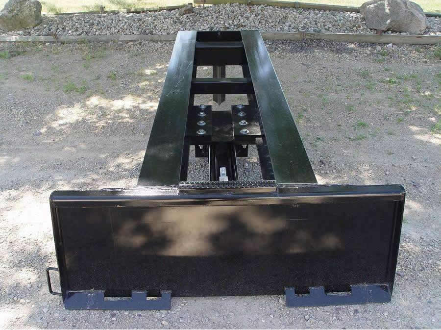 24 Ton Twin Beam Upside Down Skid Steer Log Splitter TB424 – Wood ...