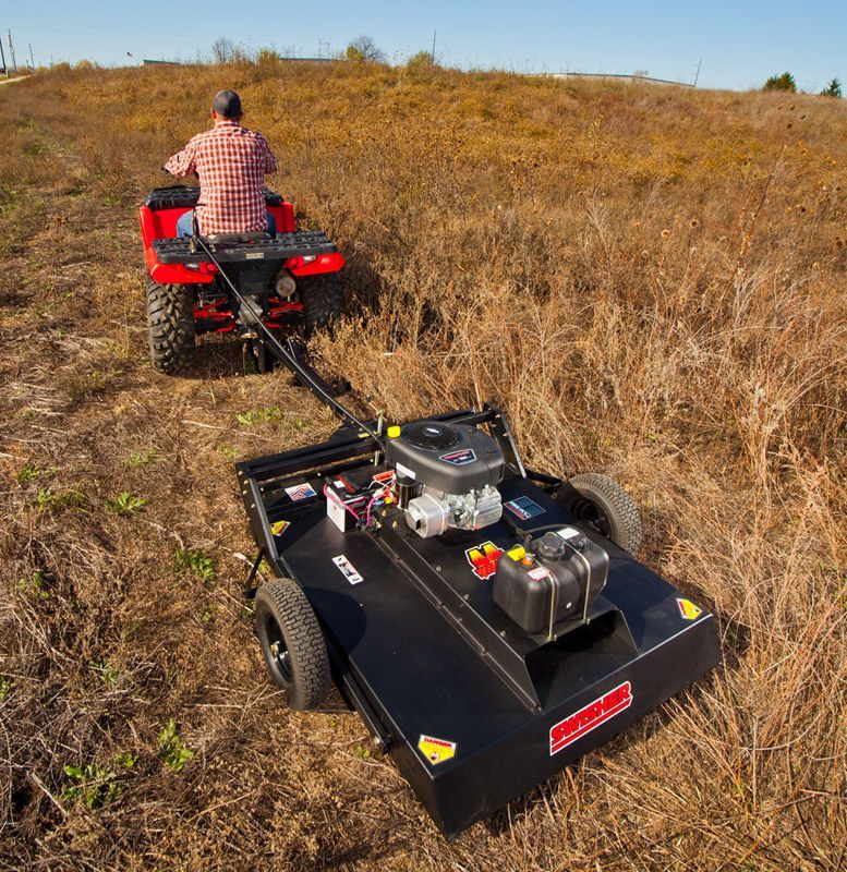 Swisher Country Cut 44 Inch Rough Cut Tow Behind Trail Cutter w/ Elect ...